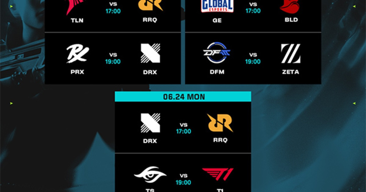 VCT 퍼시픽 스테이지 2, T1... 실낱 같은 PO 희망 이어갈까