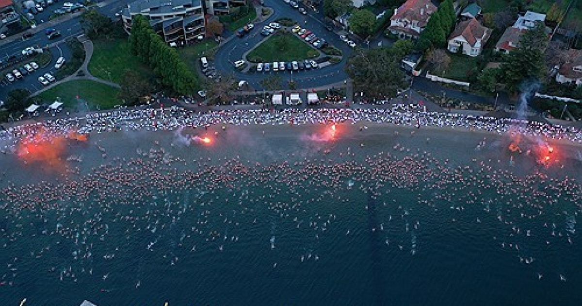 AUSTRALIA WINTER SOLSTICE SWIM
