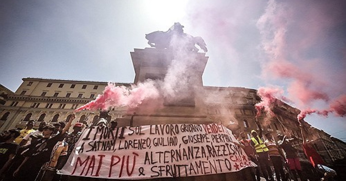 ITALY PROTEST