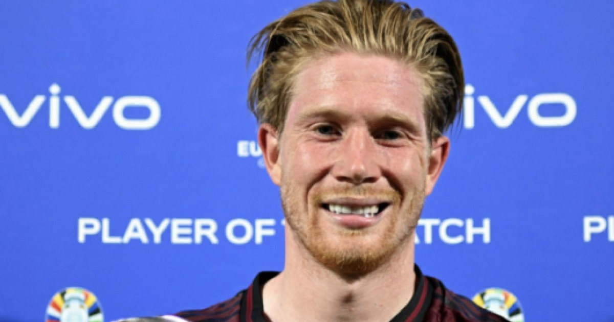 '슈팅-패스-드리블 모두 완벽' 2-0 승리 이끈 KDB, 루마니아전 POTM 선정 [공식발표]