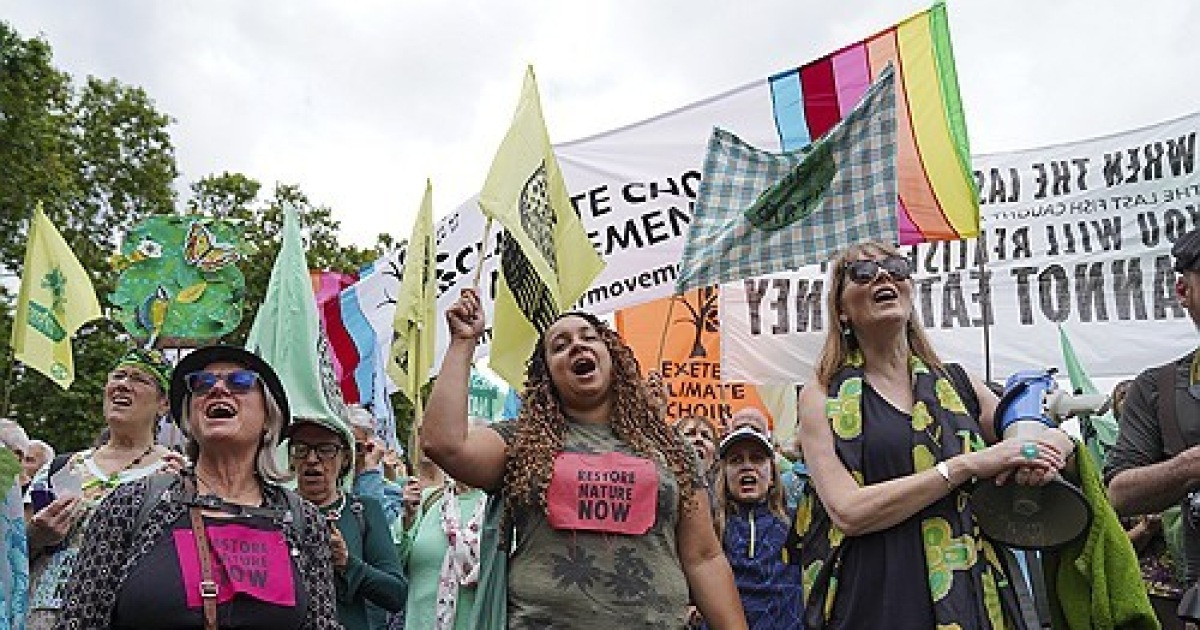 BRITAIN ENVIRONMENT PROTEST