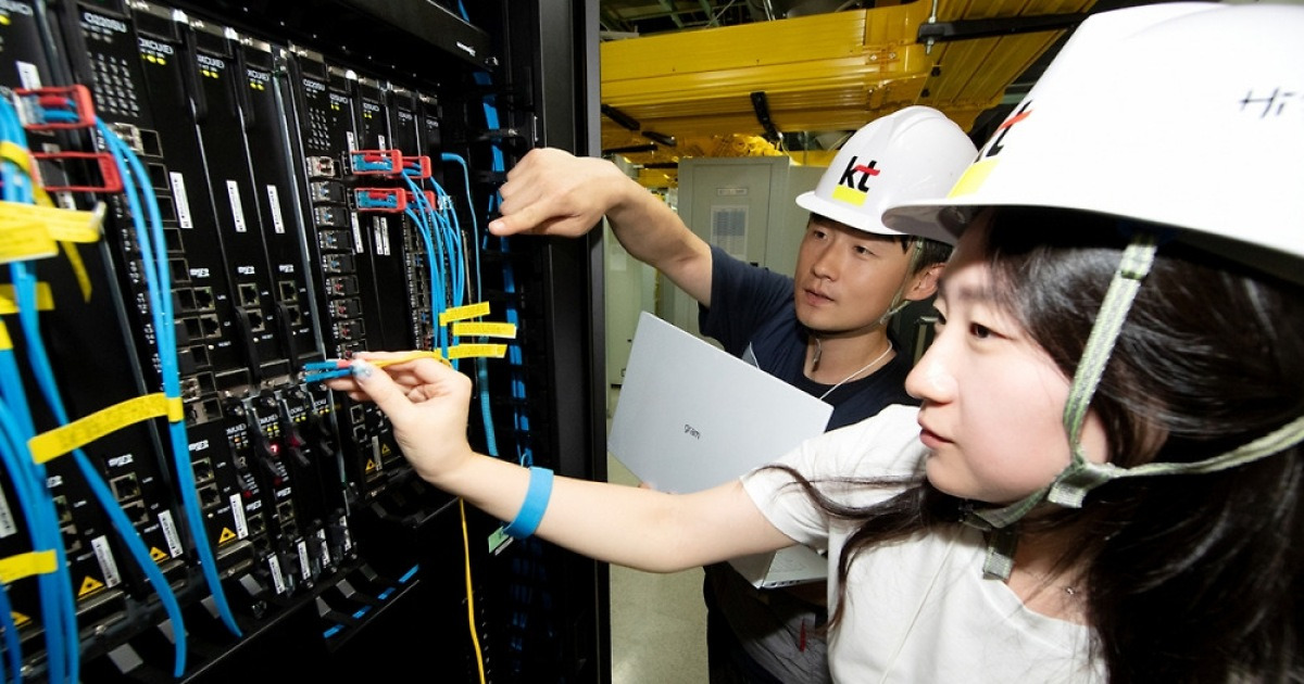 KT, 전국 전송망 100Gbps로 향상