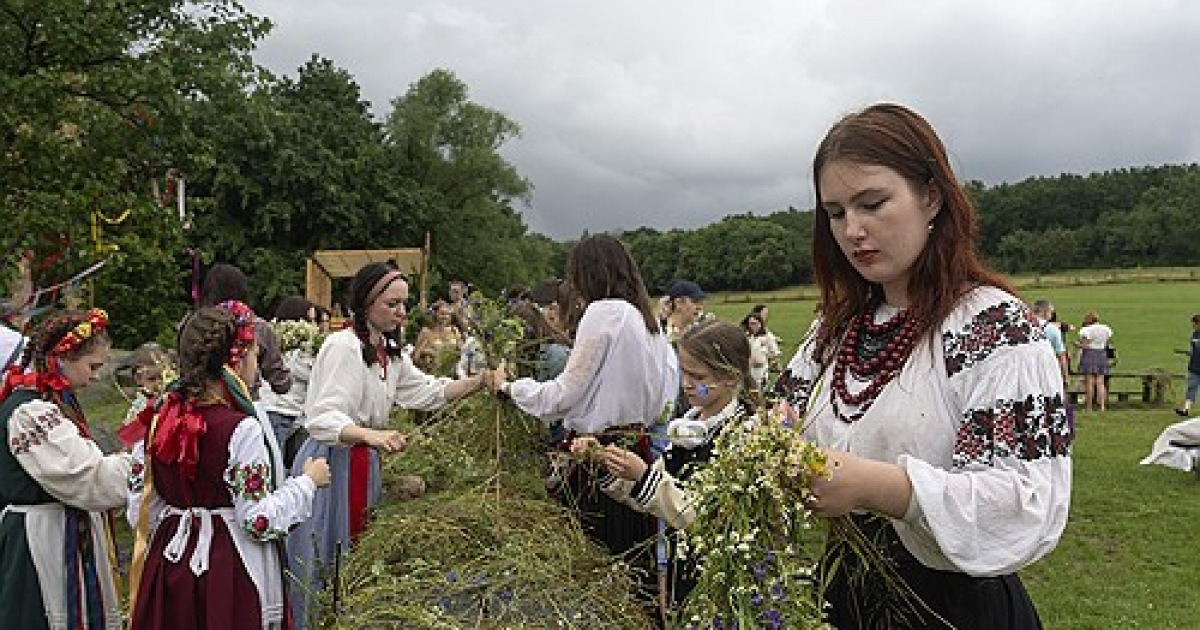 Russia Ukraine War Pagan Festival