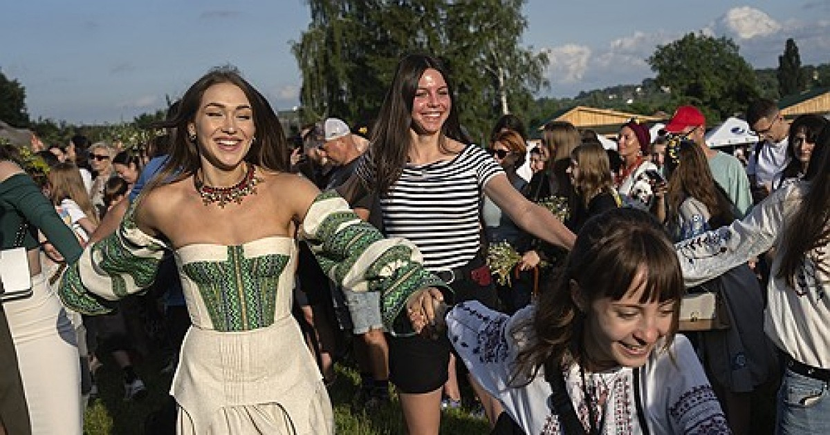 Russia Ukraine War Pagan Festival