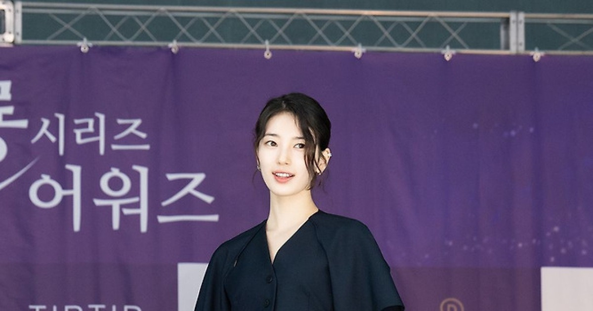 [T포토] 수지 '워너비 몸매'
