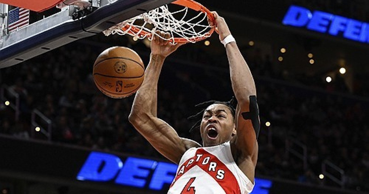 Raptors Barnes Basketball