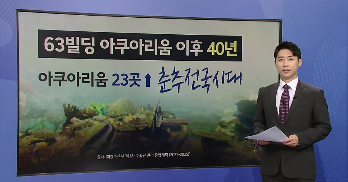 63빌딩 아쿠아리움 [앵커리포트]