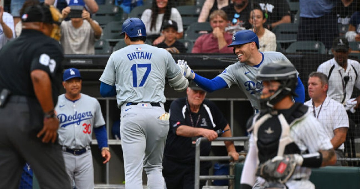 '미쳤다, 10G 연속 타점' 오타니, KBO MVP 울리고 104년 만에 다저스 신기록 주인공 됐다