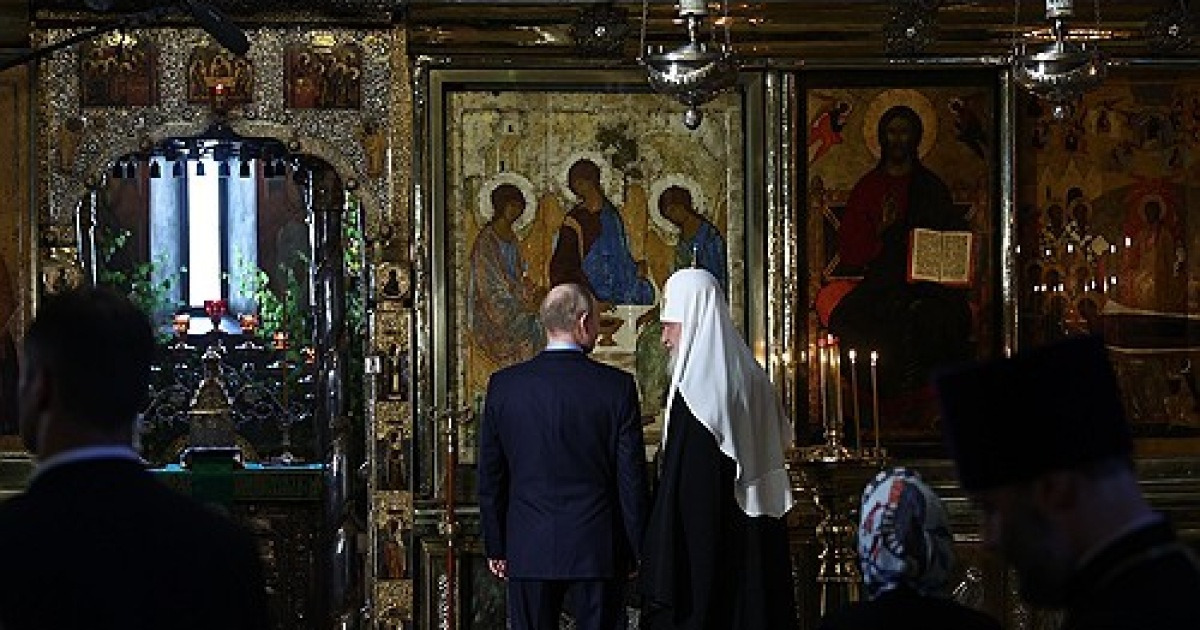 RUSSIA PUTIN ORTHODOX CHURCH
