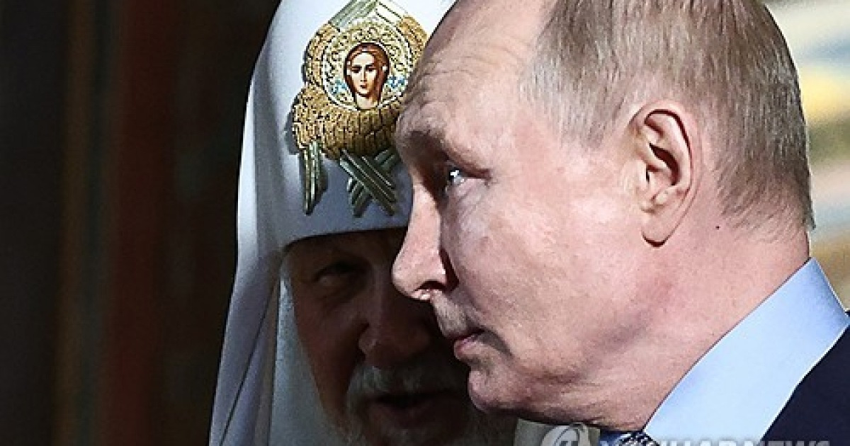 RUSSIA PUTIN ORTHODOX CHURCH