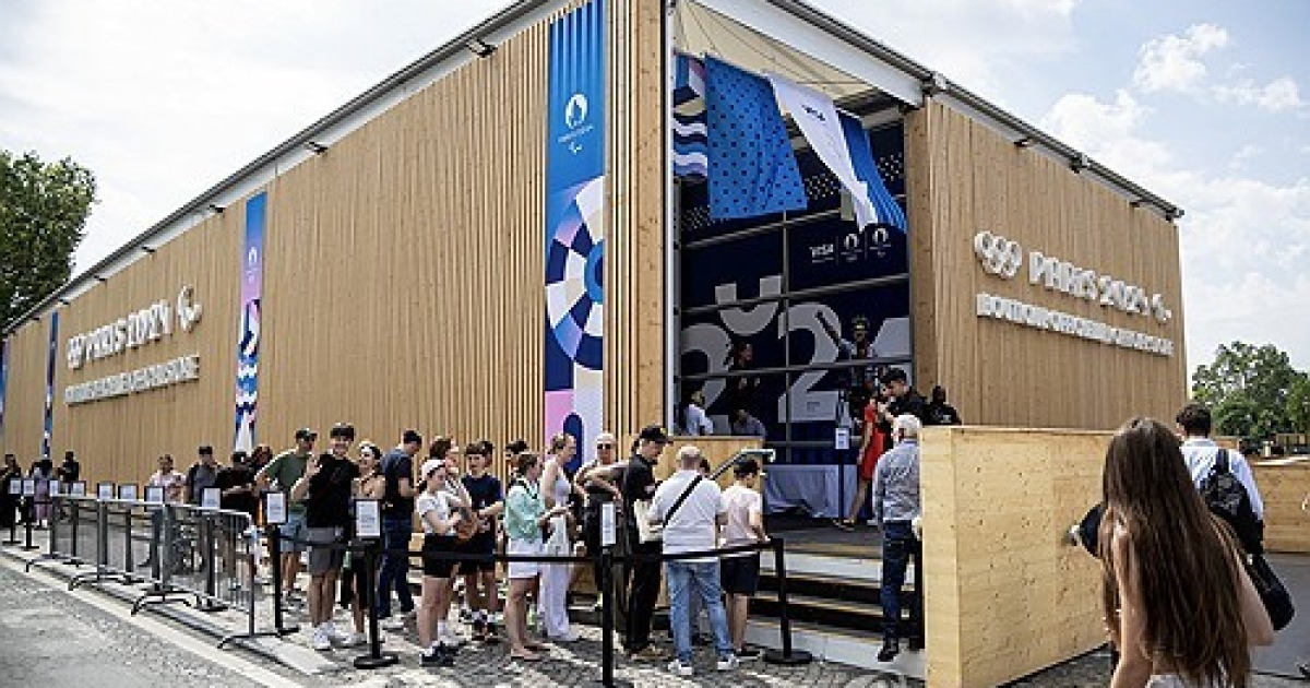 FRANCE PARIS OLYMPICS STORE