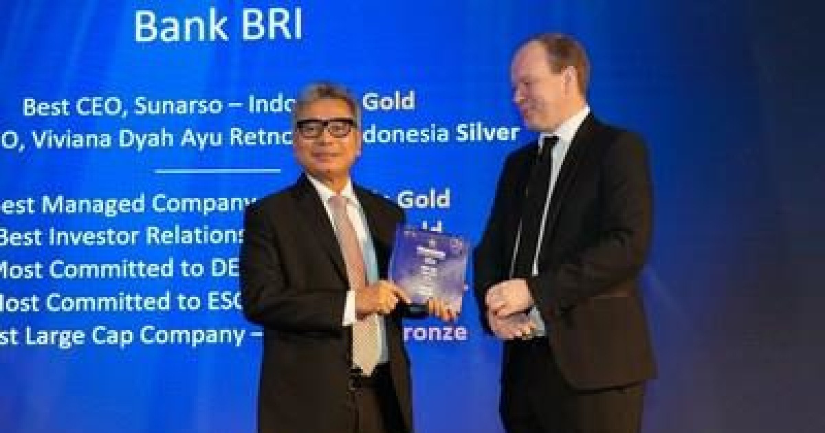 [PRNewswire] Sunarso Wins Best CEO as BRI Takes Home 11 Awards
