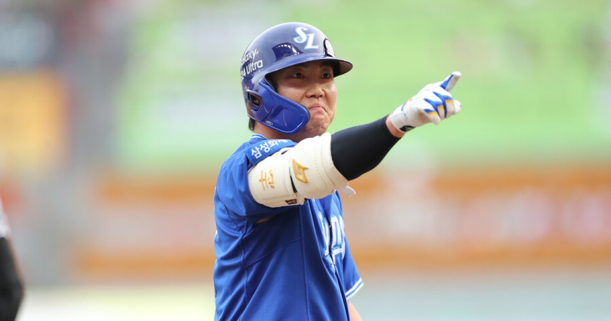 [수원 게임노트] ‘9회 류지혁 동점 적시타’ 삼성 구했다…삼성, kt와 DH 1경기 2-2 무승부