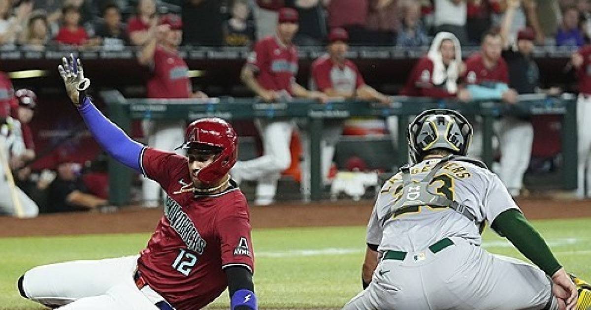Athletics Diamondbacks Baseball