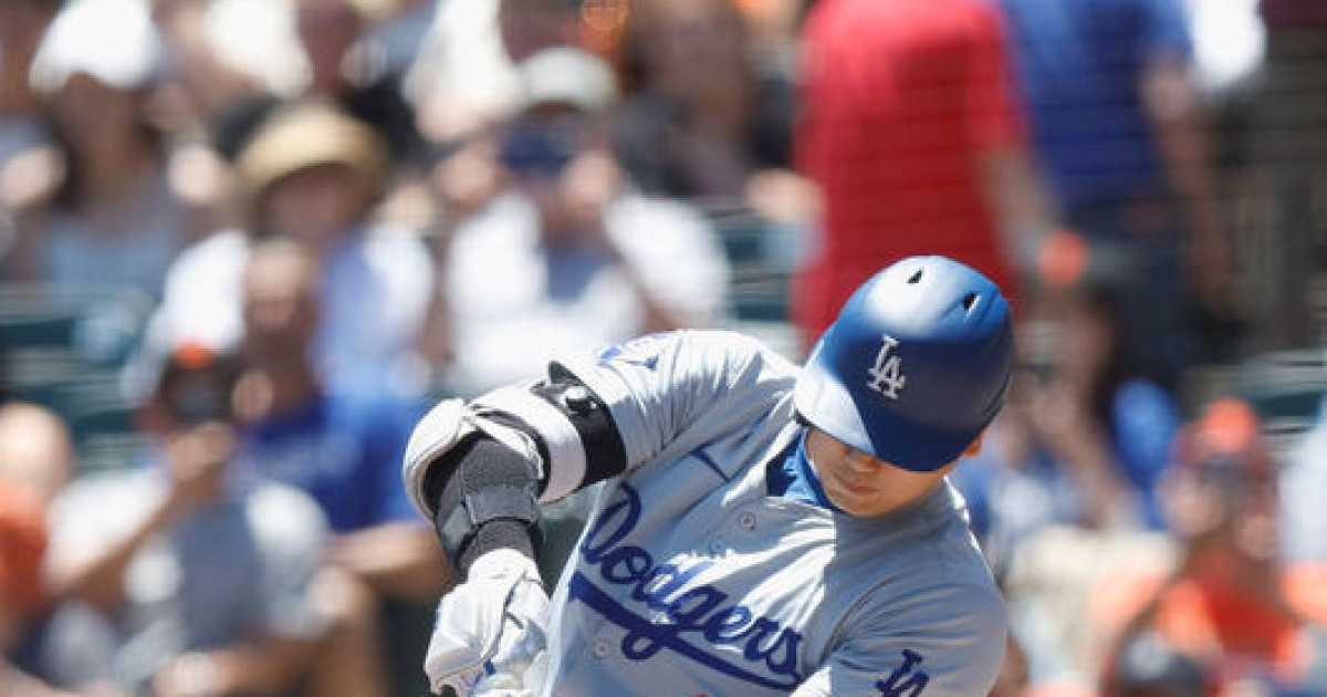 '5타수 무안타 3삼진 침묵' 오타니, 4G 연속 안타 마감…LAD, 라이벌 SF에 4-10 대패 [LAD 리뷰]