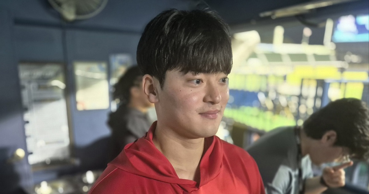 SSG 22살 싸움닭 '해태 전설'과 어깨 나란히…"도망 다니지 않겠다" [잠실 인터뷰]