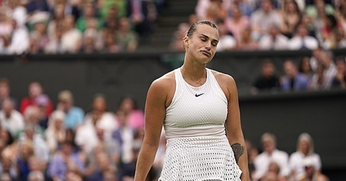 Wimbledon Sabalenka Tennis