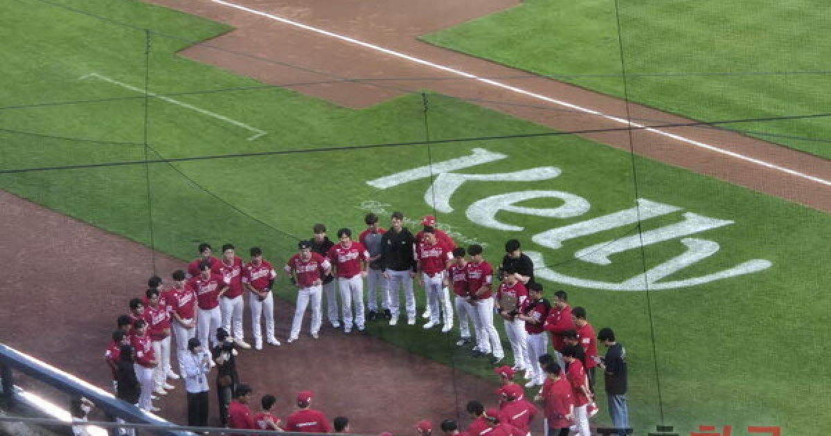 NC-SSG 창원 경기, 우천 취소… SSG는 시라카와 환송회