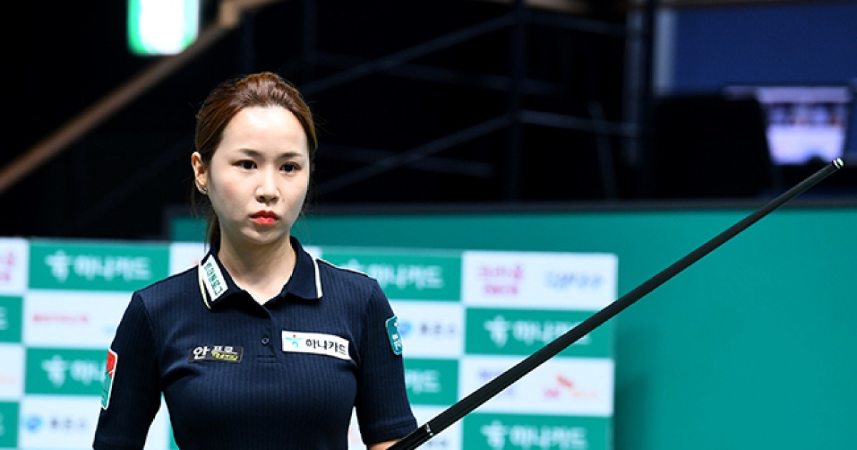 [ST포토] 김진아, 'PBA 엄지공주'