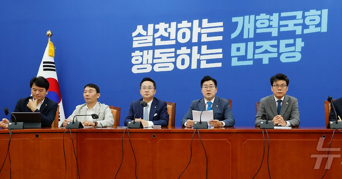 여권 내 해병 특검 추천권 논쟁…거야는 지금 법안 끝까지 간다