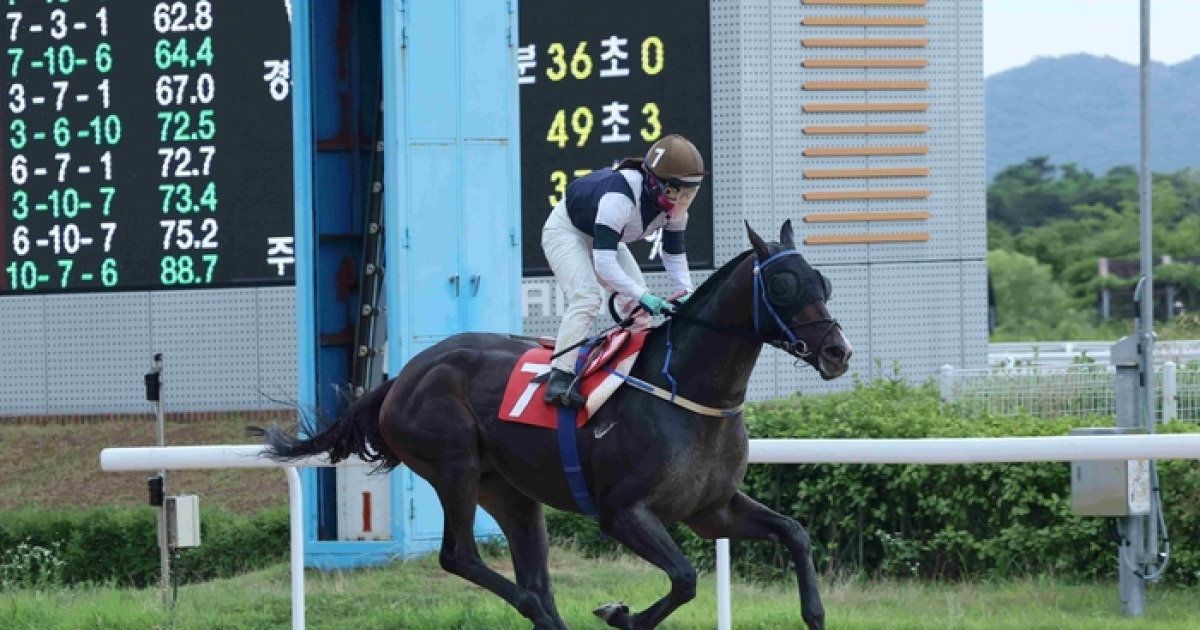 ‘스피드영’ 오너스컵 우승, 1600m 신기록 작성