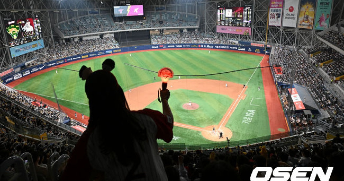 역대 최초 전반기 KBO 600만 관중 코앞 [사진]