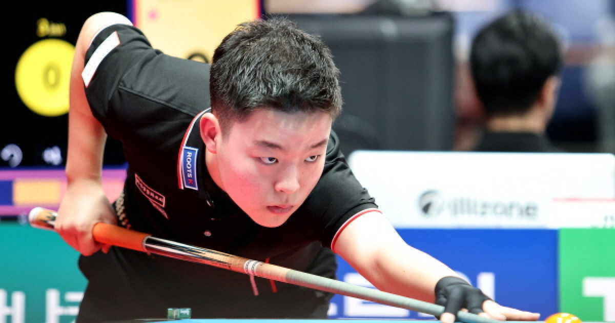 ‘16세 당구 천재’ 김영원, 장현준 꺾고 PBA 64강 진출...산체스, 마르티네스, 팔라손 등 강호들도 합류