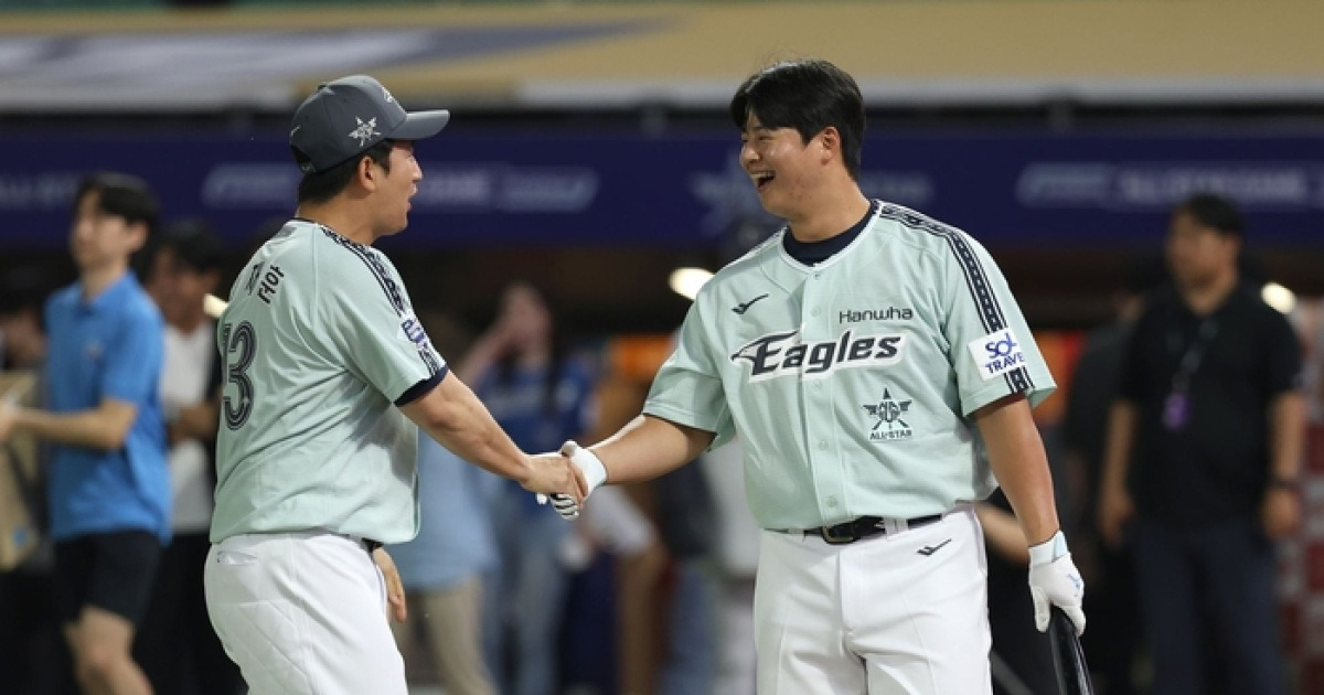 ‘어깨 통증’ 한화 노시환, 2024 KBO리그 올스타전 출전 불발 [SS문학in]