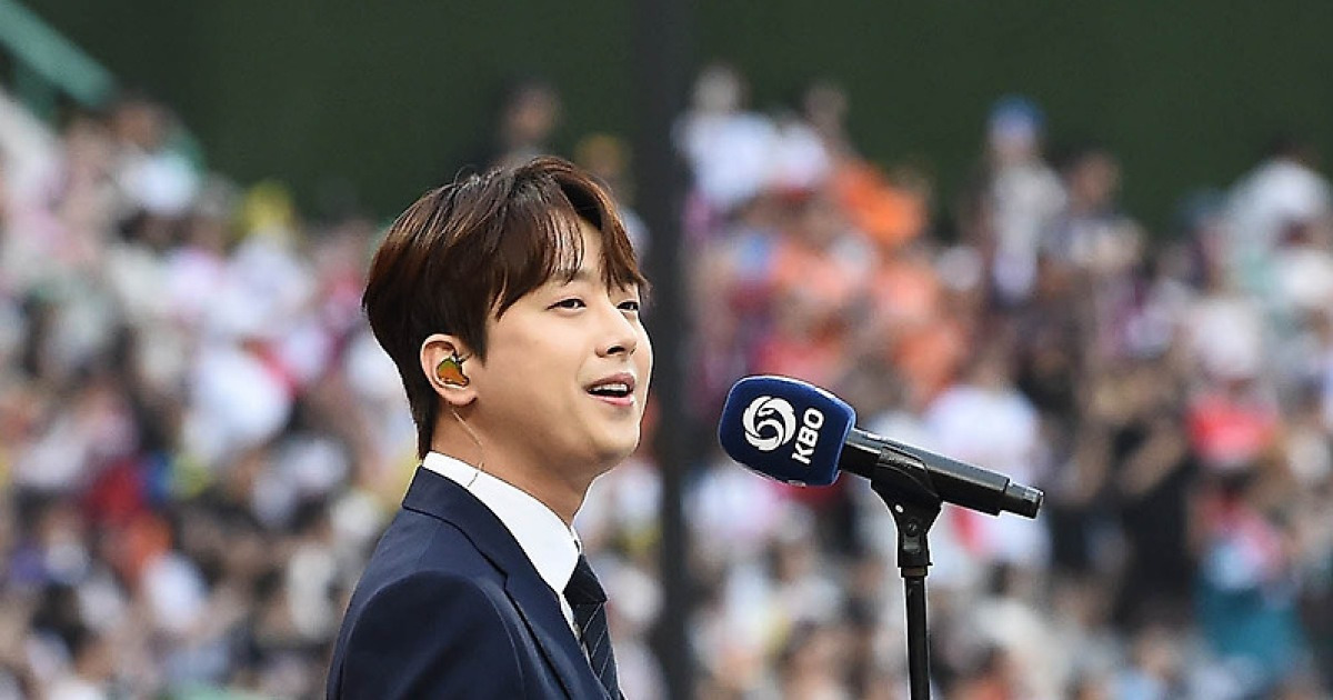 이찬원 'KBO 올스타전도 접수'[엑's HD포토]