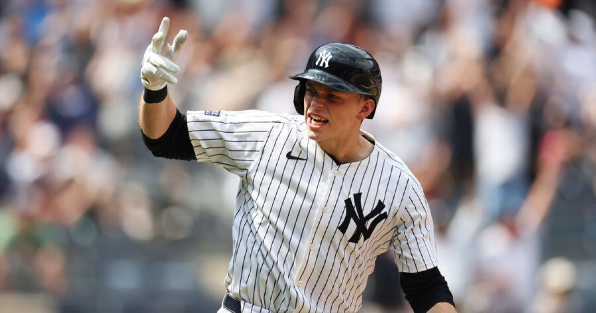 MLB 괴물 신인 또 나왔다…양키스 신인 역대 최초 1G 3홈런 폭발, 그것도 라이벌 보스턴 상대로