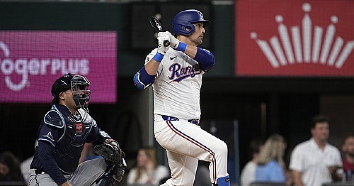 Rays Rangers Baseball