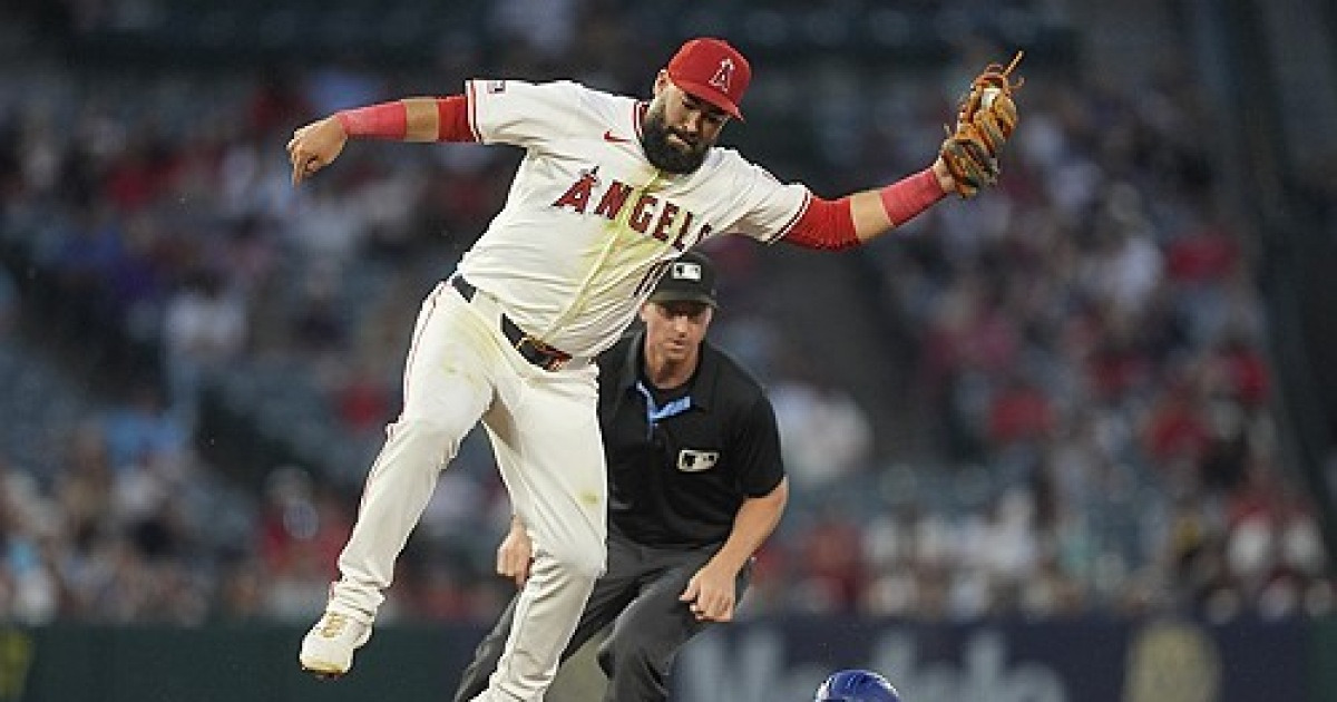 Rangers Angels Baseball