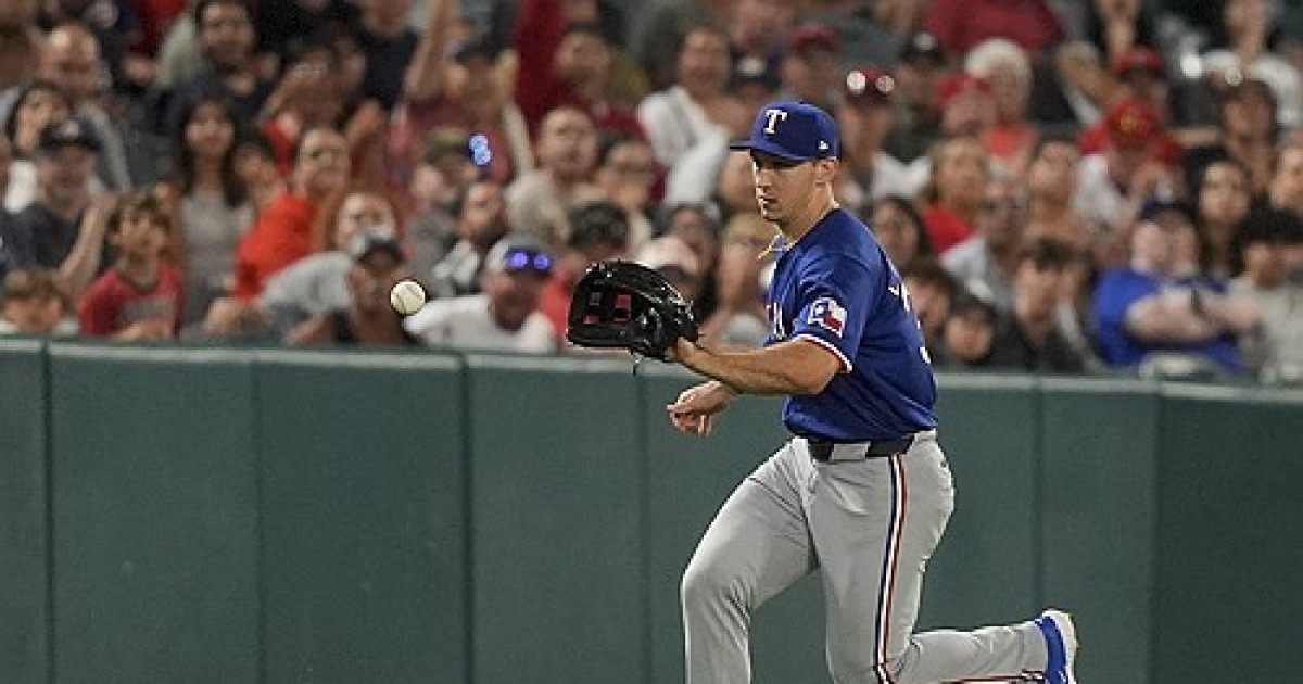 Rangers Angels Baseball