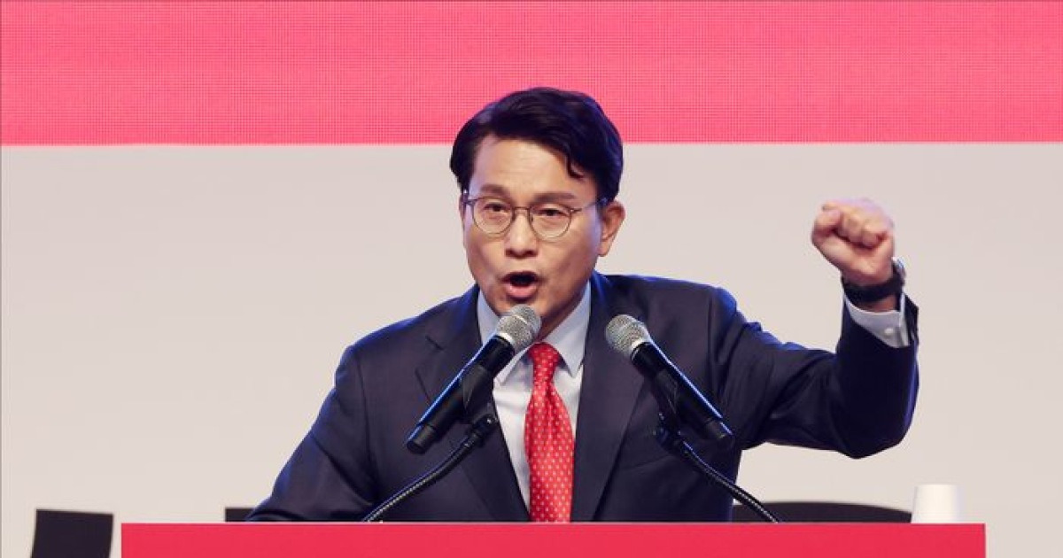 윤상현 간절한 뜻으로 꼴찌의 기적 이뤄내겠다 [與 Pk 합동연설회]