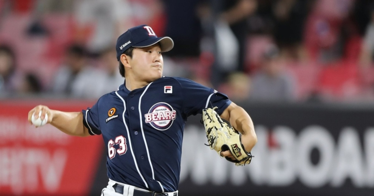 KBO 42년 만에 신인 최초··· 3타자 연속 삼구삼진, 역시 김택연!