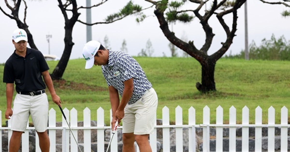 KPGA 군산CC 오픈, 선수들 반바지 착용 허용…KPGA 역대 최초