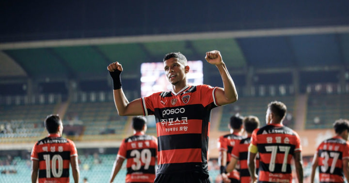 포항 선두 탈환 이끈 오베르단, K리그1 22R MVP