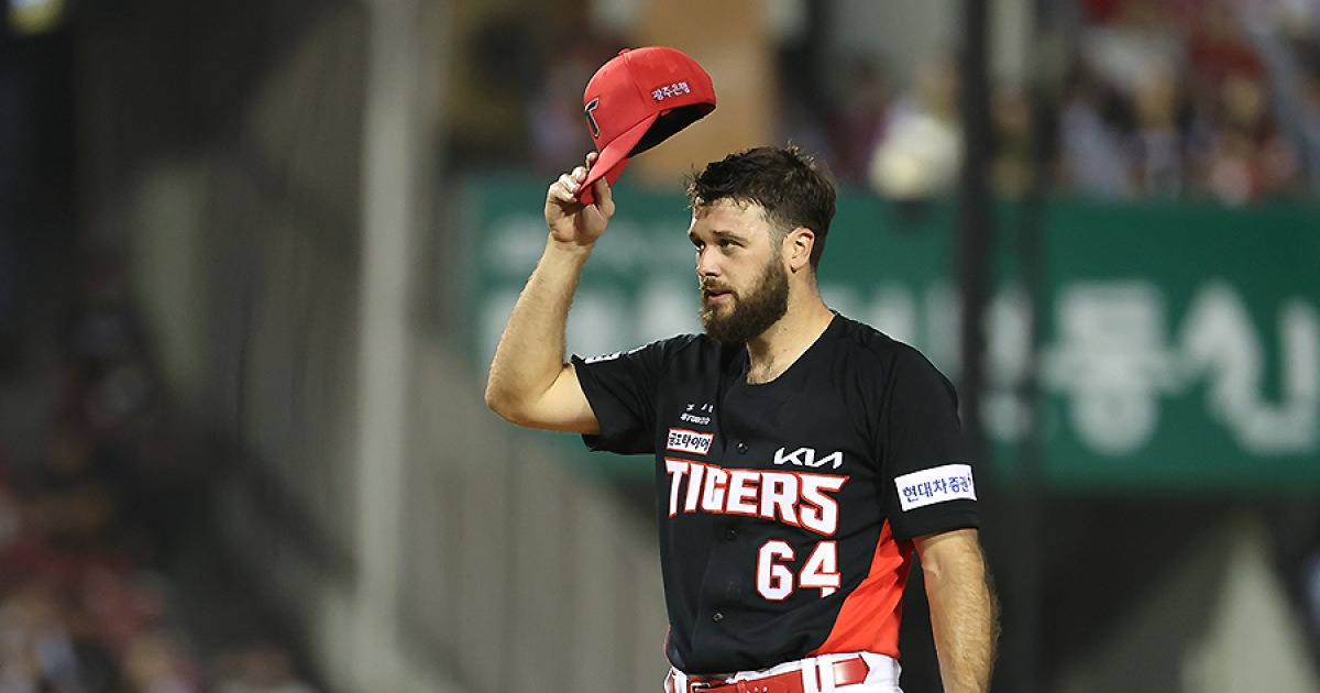 '단기알바의 기적' 알드레드 6⅔이닝 9K 압도…KIA, LG 싹쓸이하고 6연승 질주·LG 4위 위기