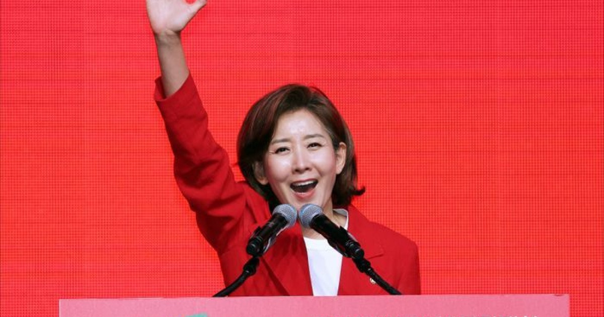 나경원 이제 후보 실력 검증 단계…탄력 붙을 것 [與 Tk 합동연설회]