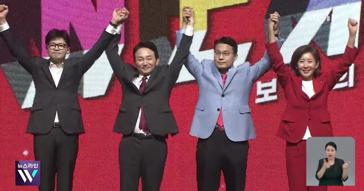 “자폭 전대” 비판 속 Tk 연설회…달아오른 ‘표심 경쟁