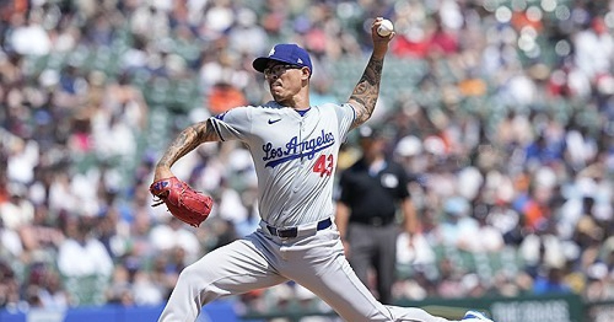 Dodgers Tigers Baseball