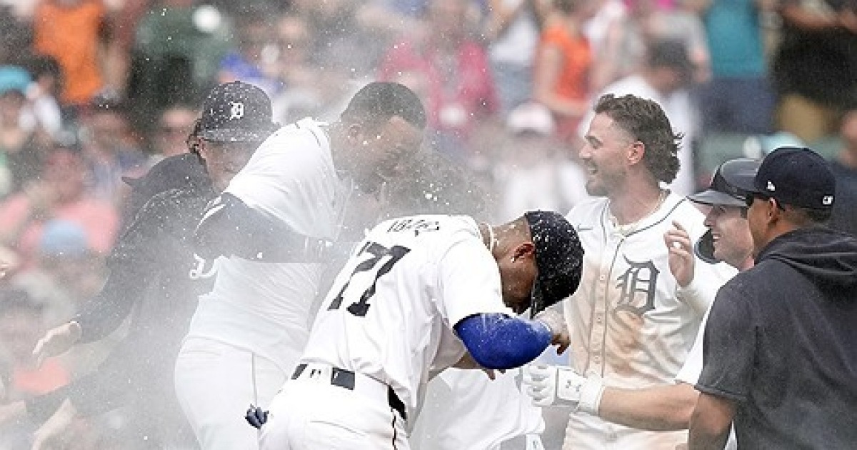 Dodgers Tigers Baseball