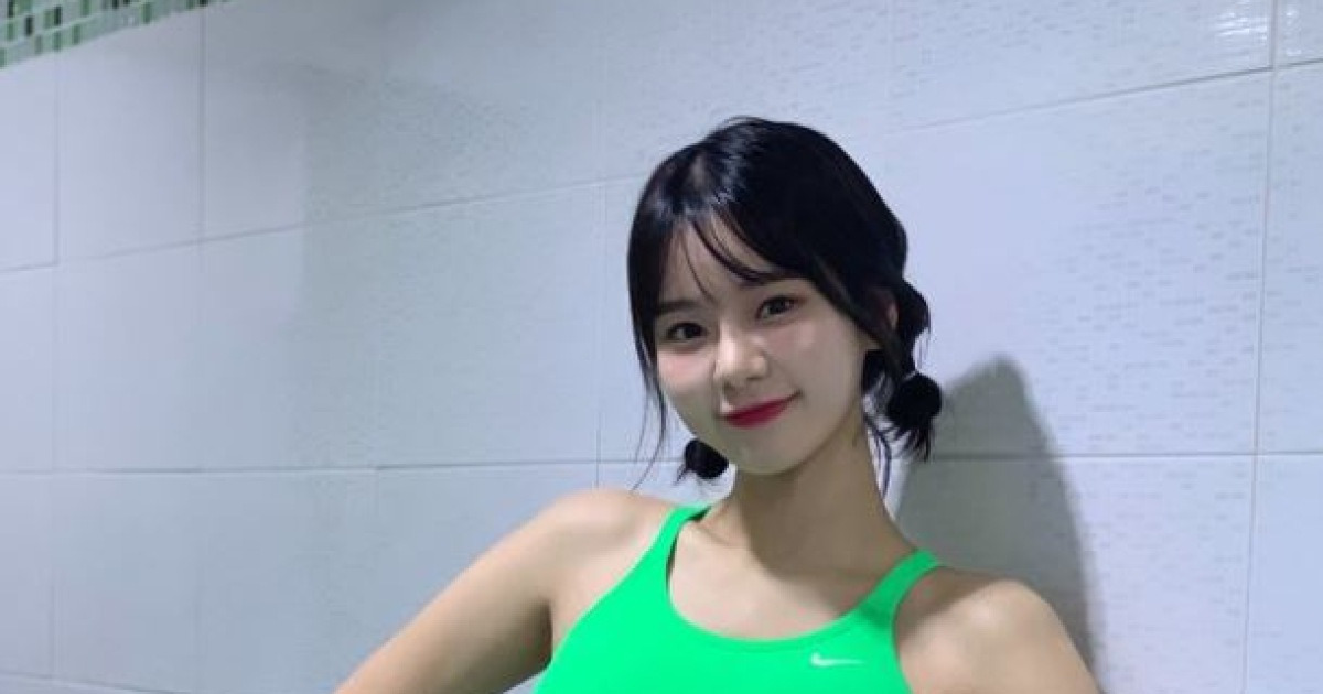 맹승지, 형광 수영복 입고 '넘사' 볼륨감 자랑