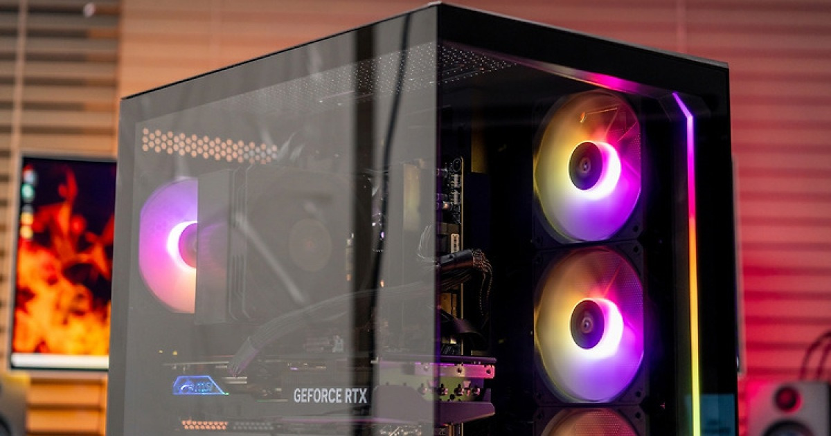 7개 ARGB FAN 과 RGB LED 스트랩을 제공하는 어항케이스 ANTEC C5 MESH BTF | 뽐뿌