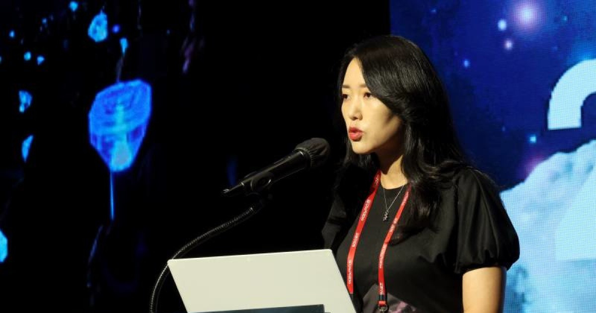 [포토] 하혜령 YG엔터테인먼트 ESG리더,지속가능 공연은