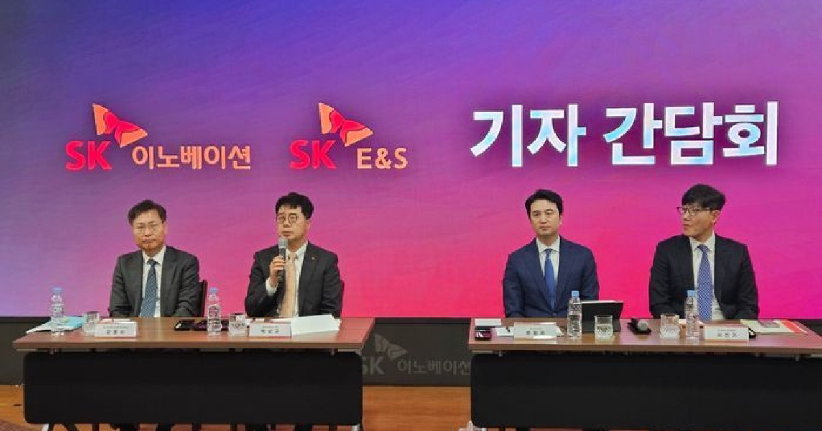 박상규 SK이노 사장 “KKR과 우호적 분위기 속에서 합병 협의 중”