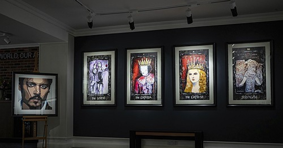 Britain Johnny Depp Paintings