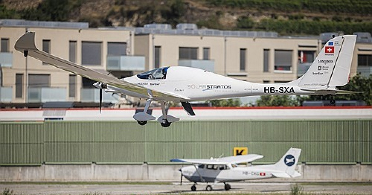 SWITZERLAND SOLAR STRATOS AIRCRAFT