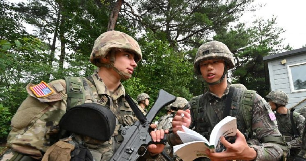 한미 ROTC 합동훈련은 [양낙규의 Defence photo]