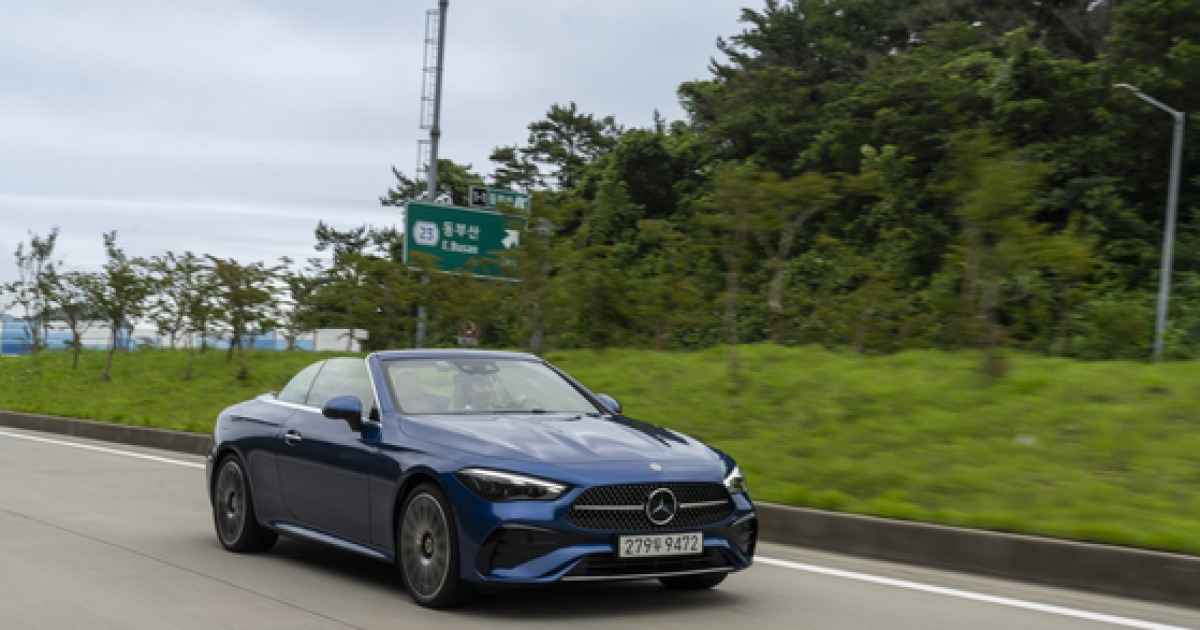 [TEST DRIVE] Mercedes-Benz CLE Cabriolet: refined, even in a monsoon
